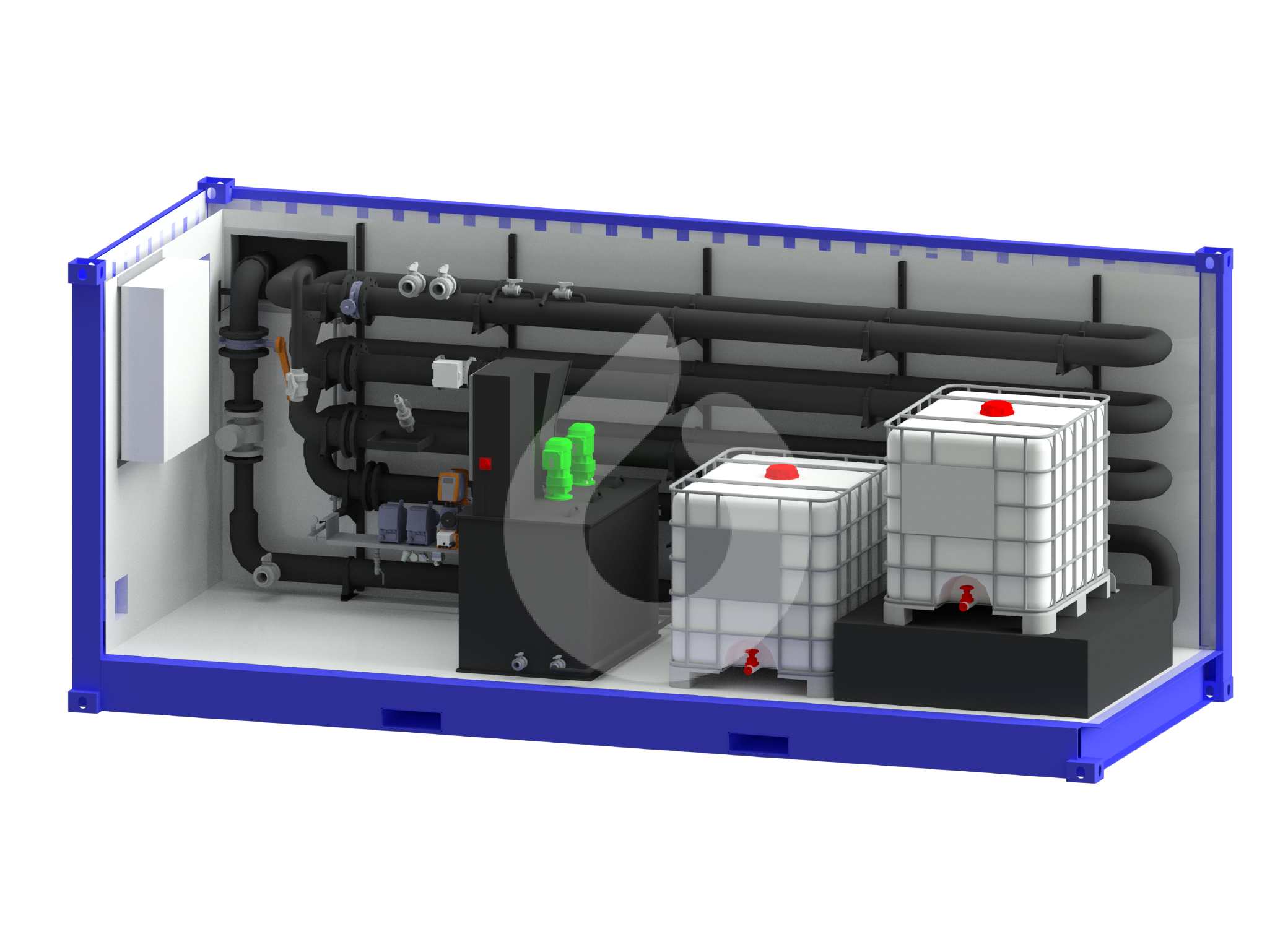 Modular chemical treatment unit | Owatec