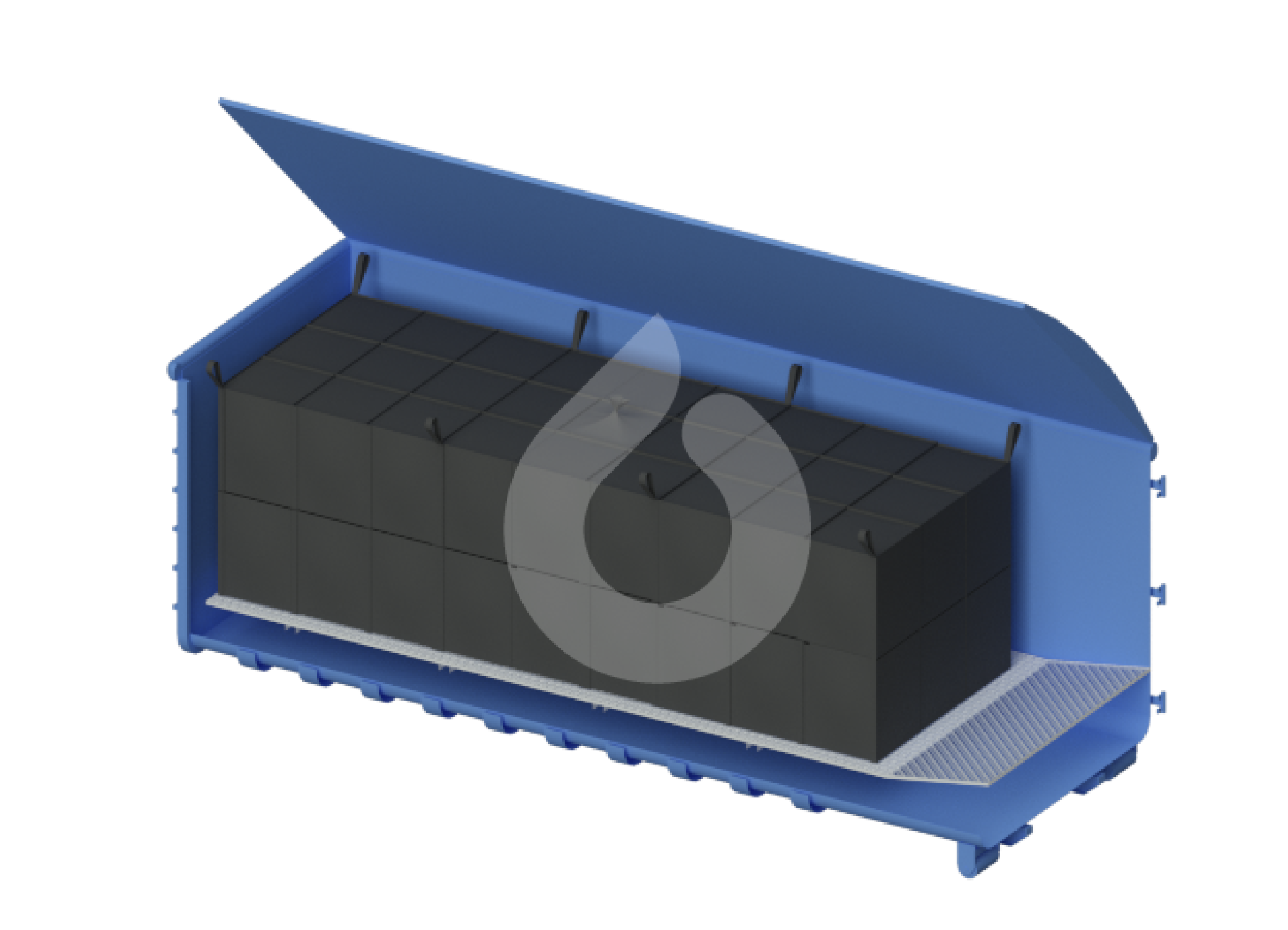 Modular sludge dewatering unit | Owatec